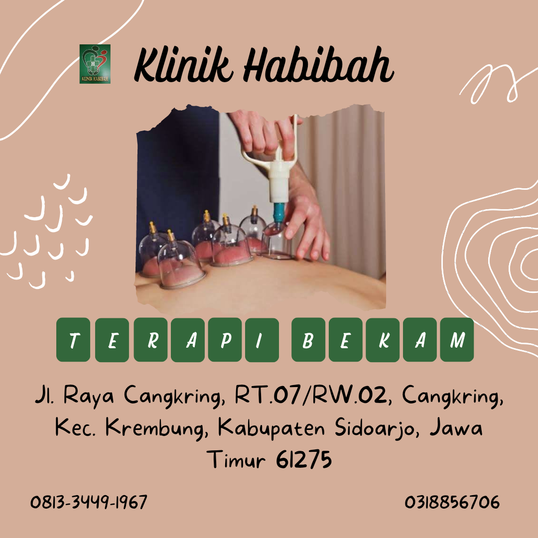 FASILITAS LENGKAP, wa 0813-3449-1967, Melayani Bekam Amanah Klinik Habibah Krembung KLIK https ...