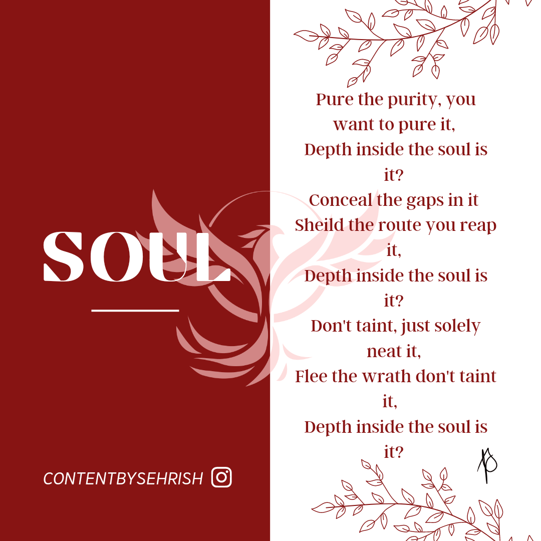 Soul - Contentbysehrish 🌼 - Medium