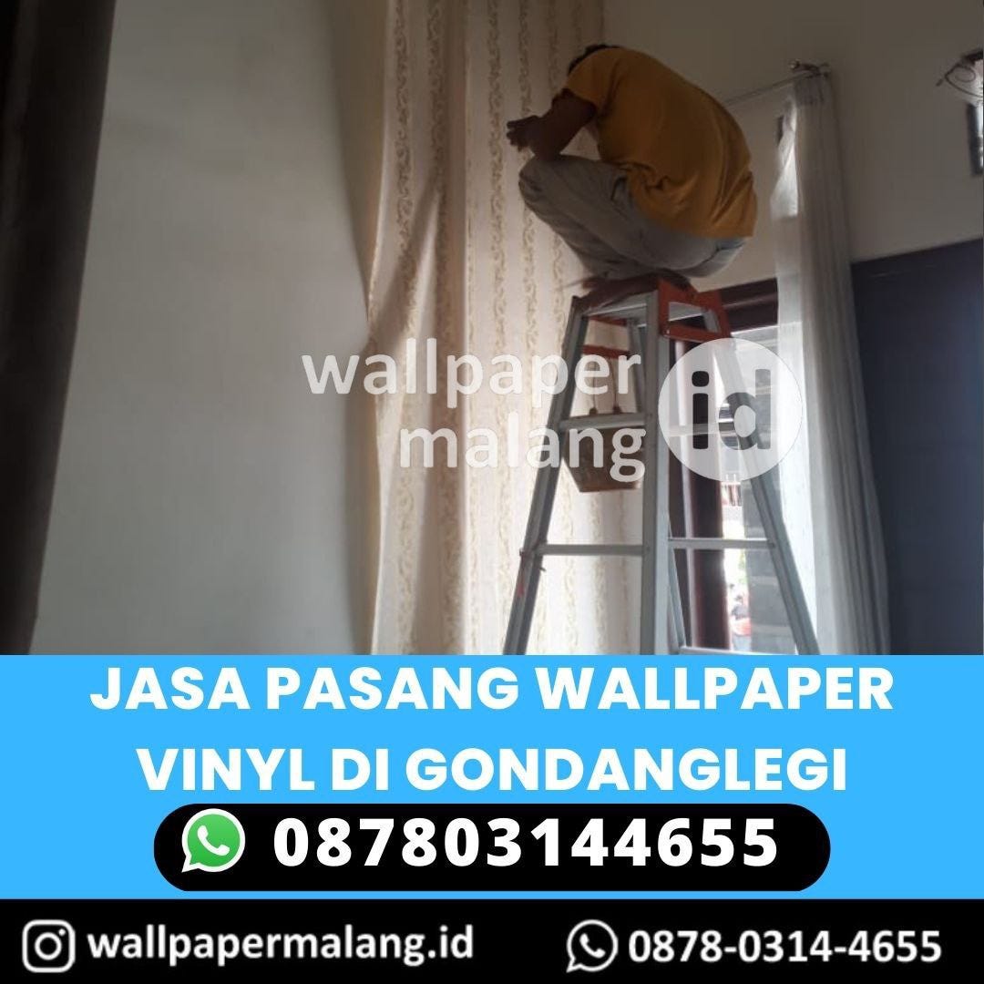 JASA PASANG WALLPAPER VINYL DI GONDANGLEGI | by Pasangwallpaperjasa ...
