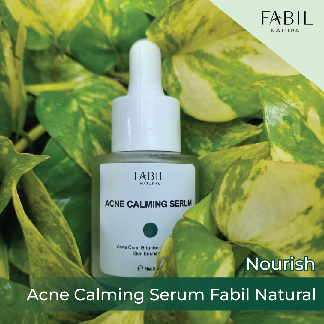 Nourish Acne Calming Serum Fabil Natural - Ombre Lip Cream Fabil ...