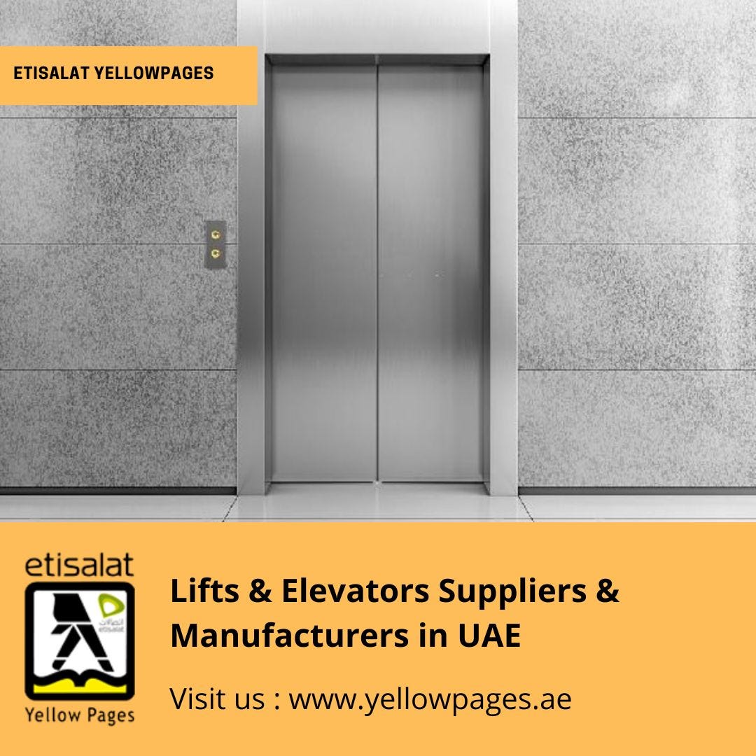 Lifts & Elevators Suppliers & Manufacturers in UAE - Simon baker - Medium