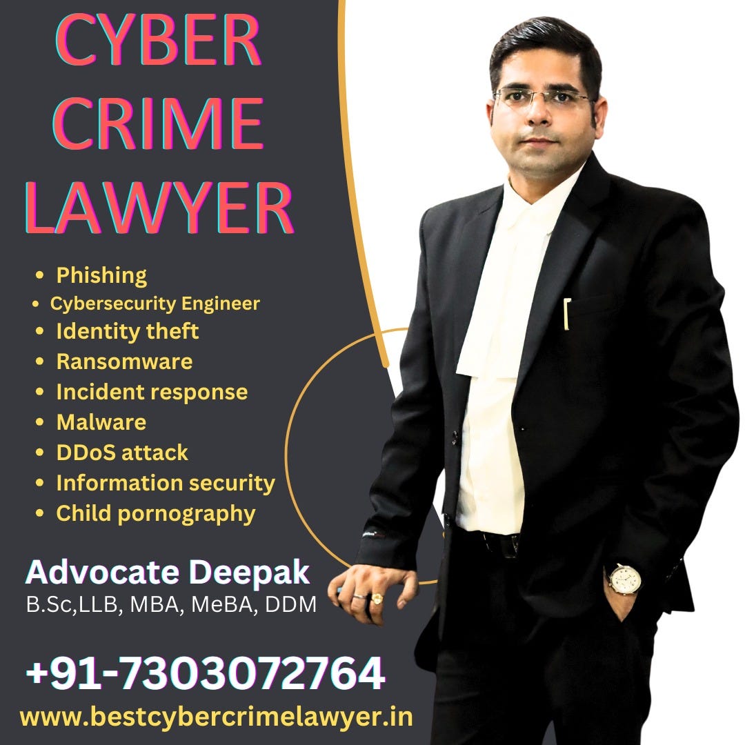 Advocate Deepak: best cyber crime lawyer in Ghaziabad | by Cyberdeepak ...