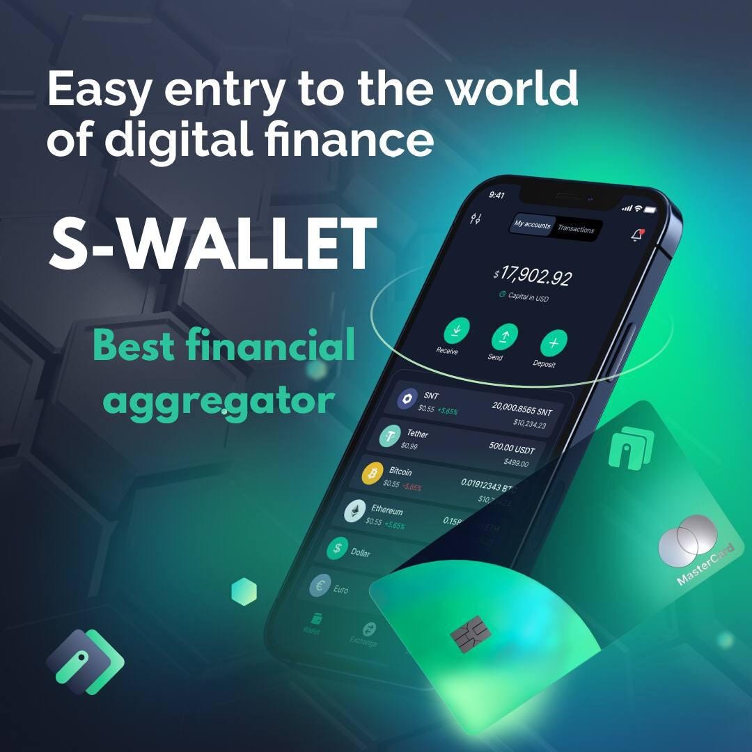 S-WALLET-THE BEST FINANCIAL AGGREGATOR | by the_rezi | Medium