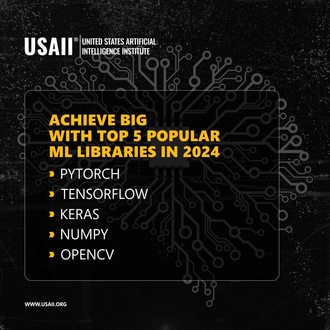 Top 5 Popular ML Libraries in 2024 | Best AI ML Certifications | USAII ...
