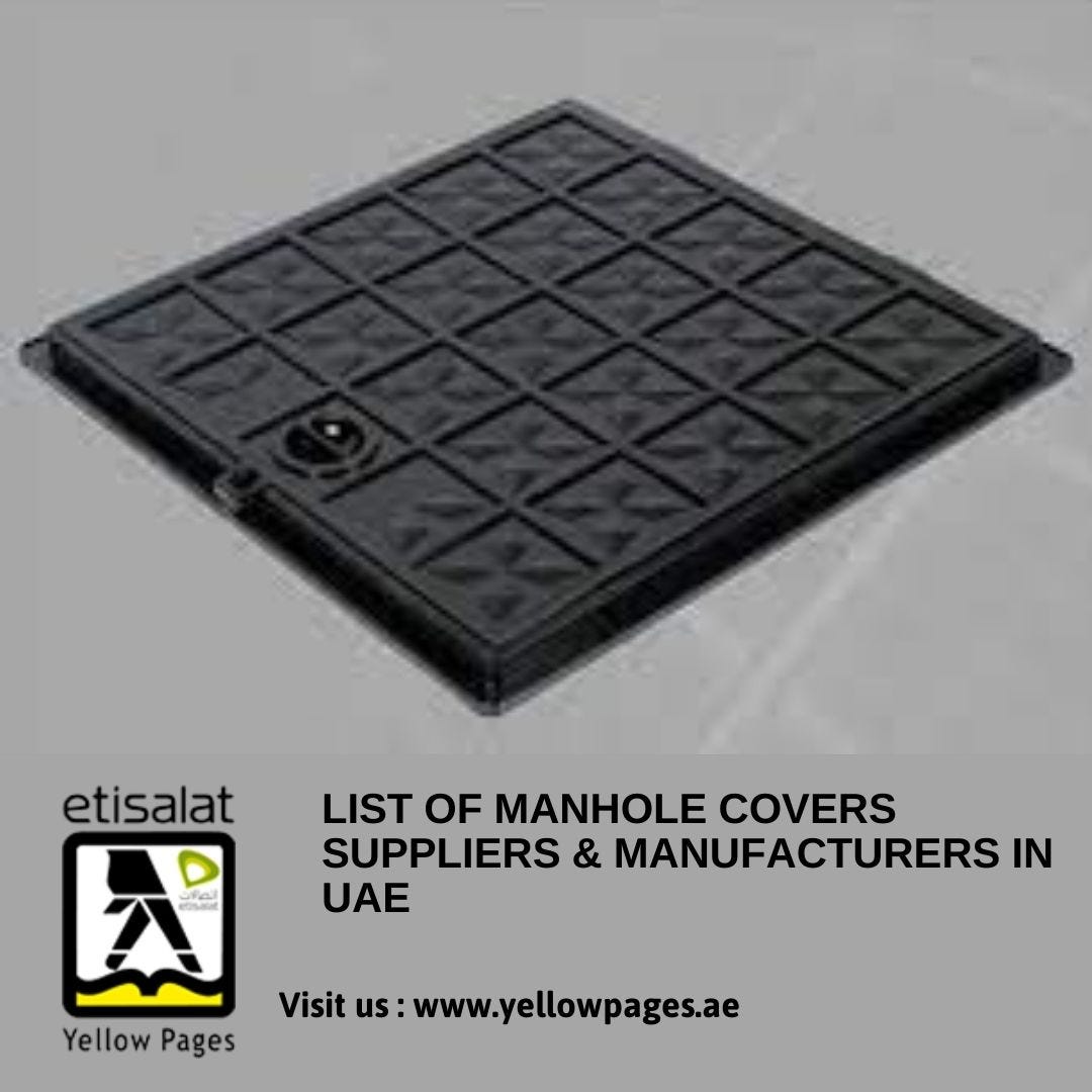 List Of Manhole Covers Suppliers & Manufacturers in UAE - Muhammadyakiv ...