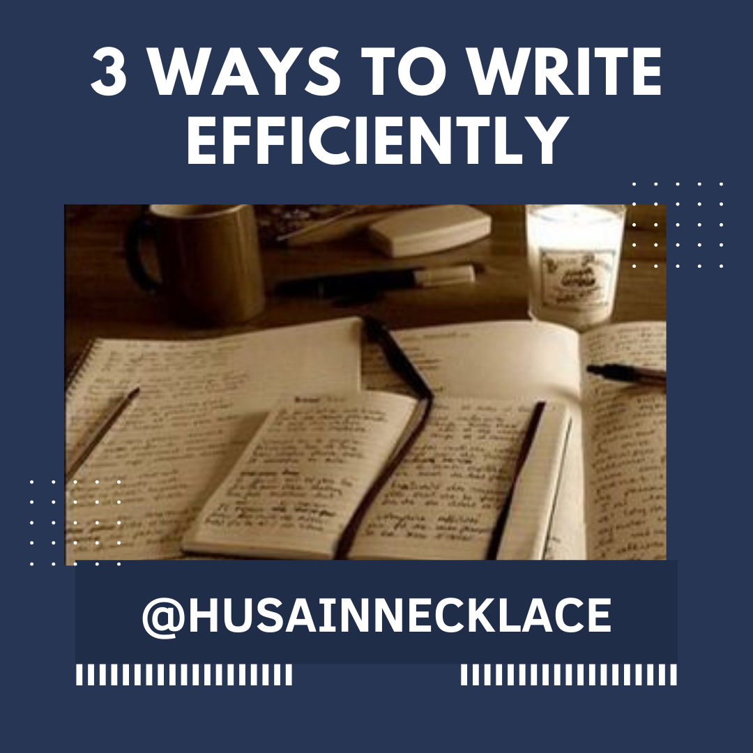 3 Simple Tips to Write Efficiently? | Medium