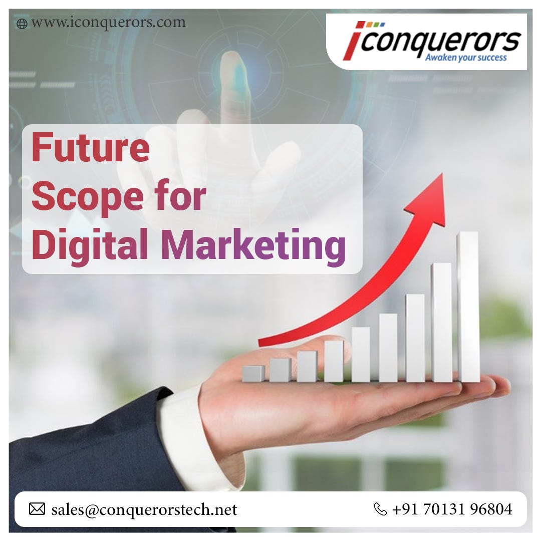 Future Scope for Digital Marketing - iconquerors - Medium
