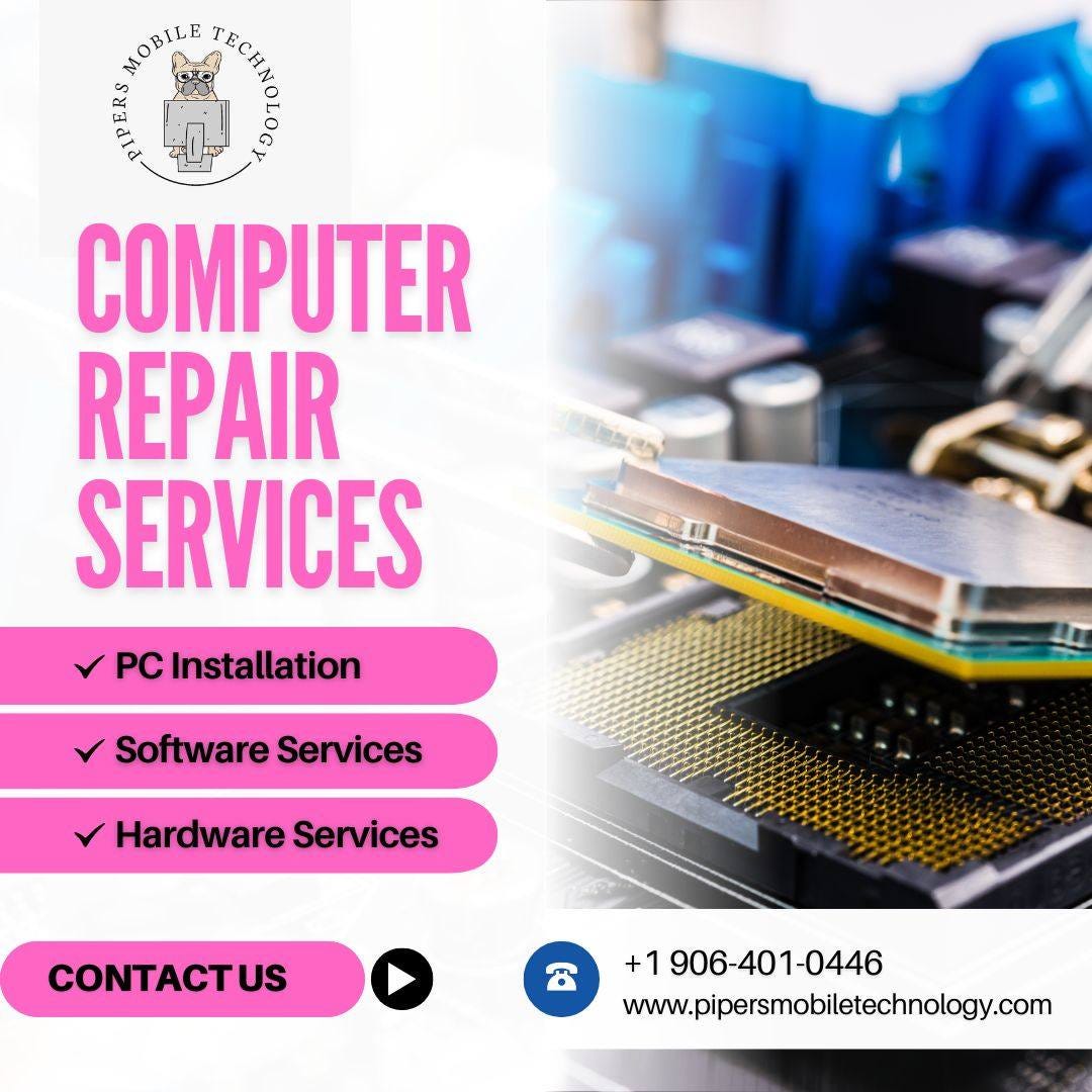 Best Computer Repair Services in Michigan - Pipers mobile technology ...