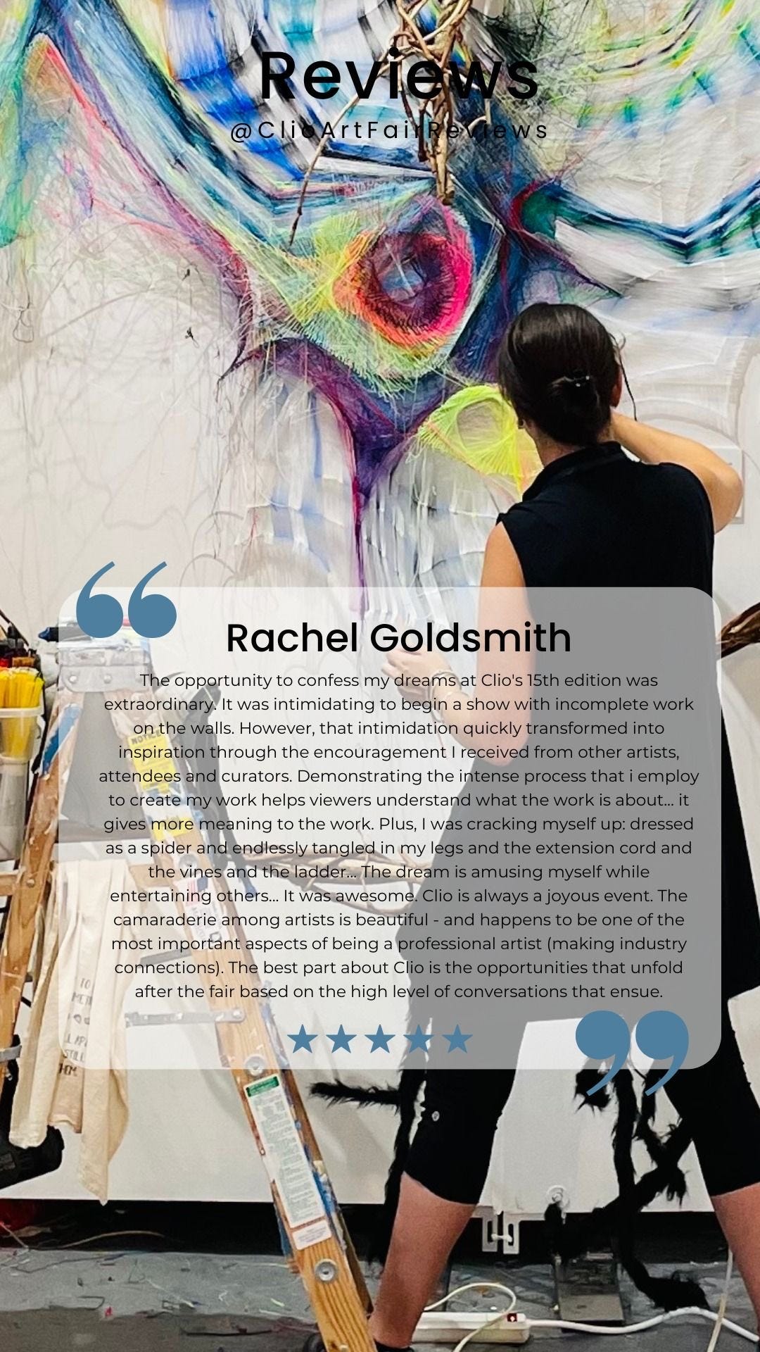 Dreams Unleashed: Rachel Goldsmith’s Artistic Odyssey at Clio’s 15th ...