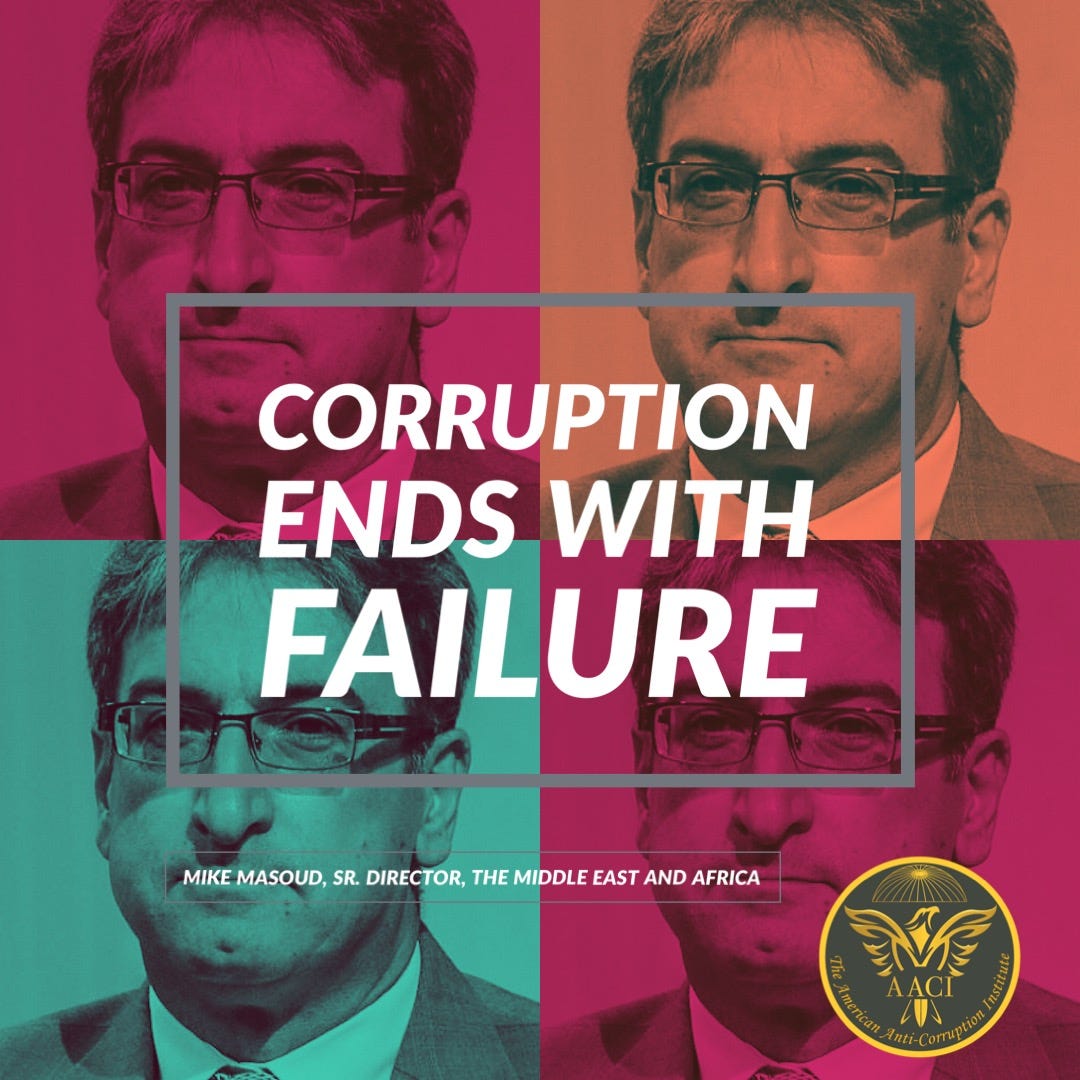 Corruption Ends with Failure. Fighting corruption should not fall… | by ...
