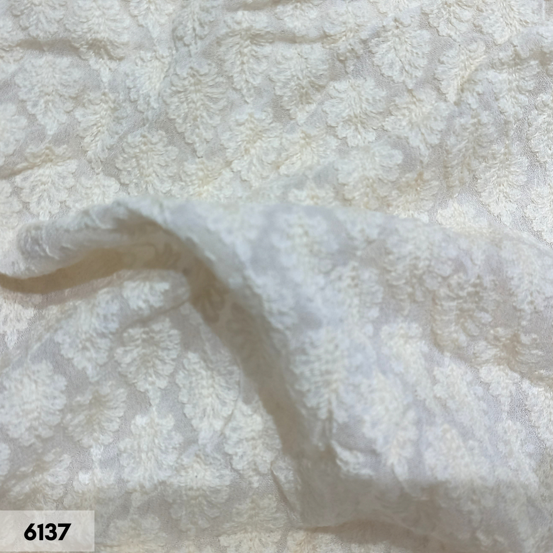 Lucknowi Chikankari Sherwani Embroidery fabric | by Madhavfashion®️ ...