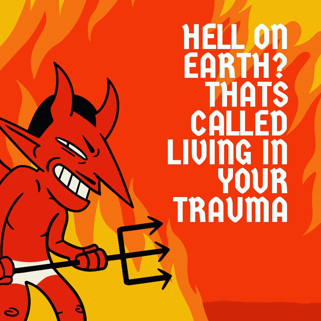 Hell on earth? That’s living in your trauma | by Tony Megwai | Medium