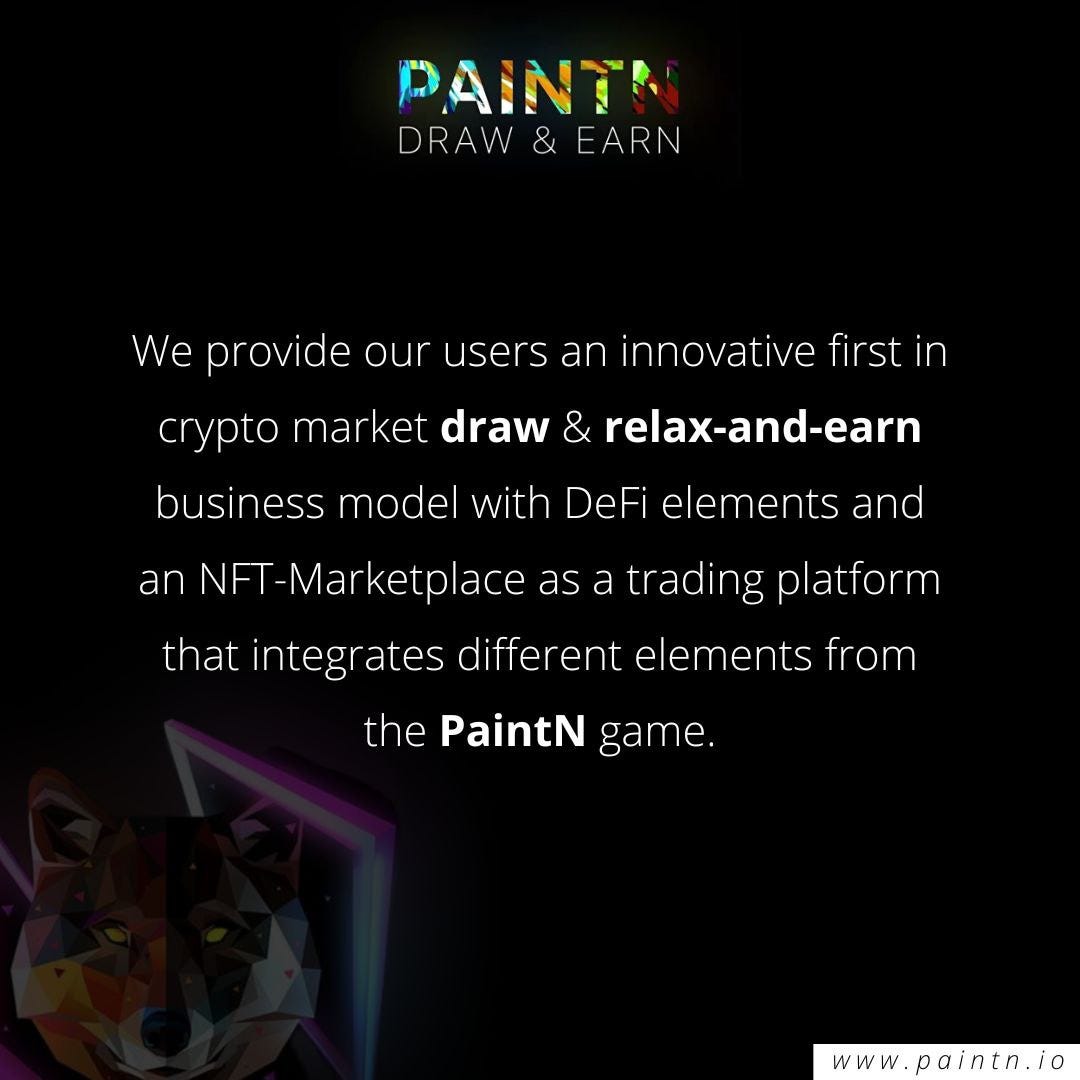 Create. Relax. Earn - PaintN - Medium