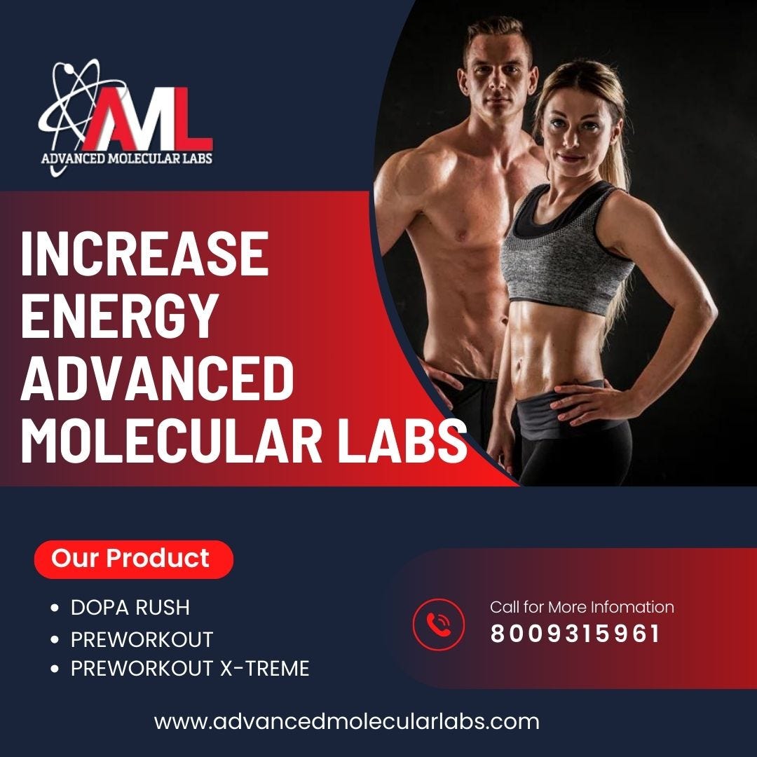 Increase Energy — Advanced Molecular Labs - AML Team - Medium