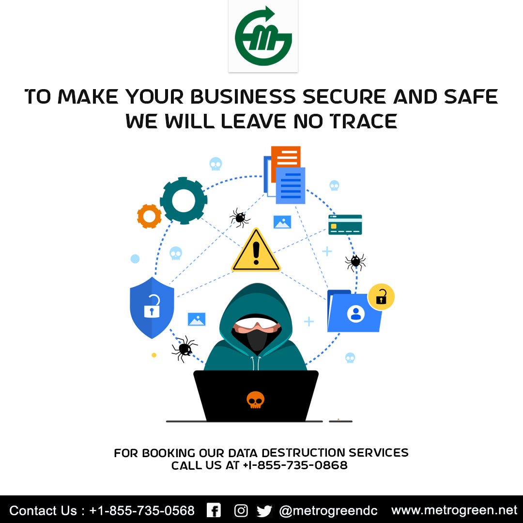 Secure Data Destruction in Baltimore, MD | by Metrogreendc | Medium