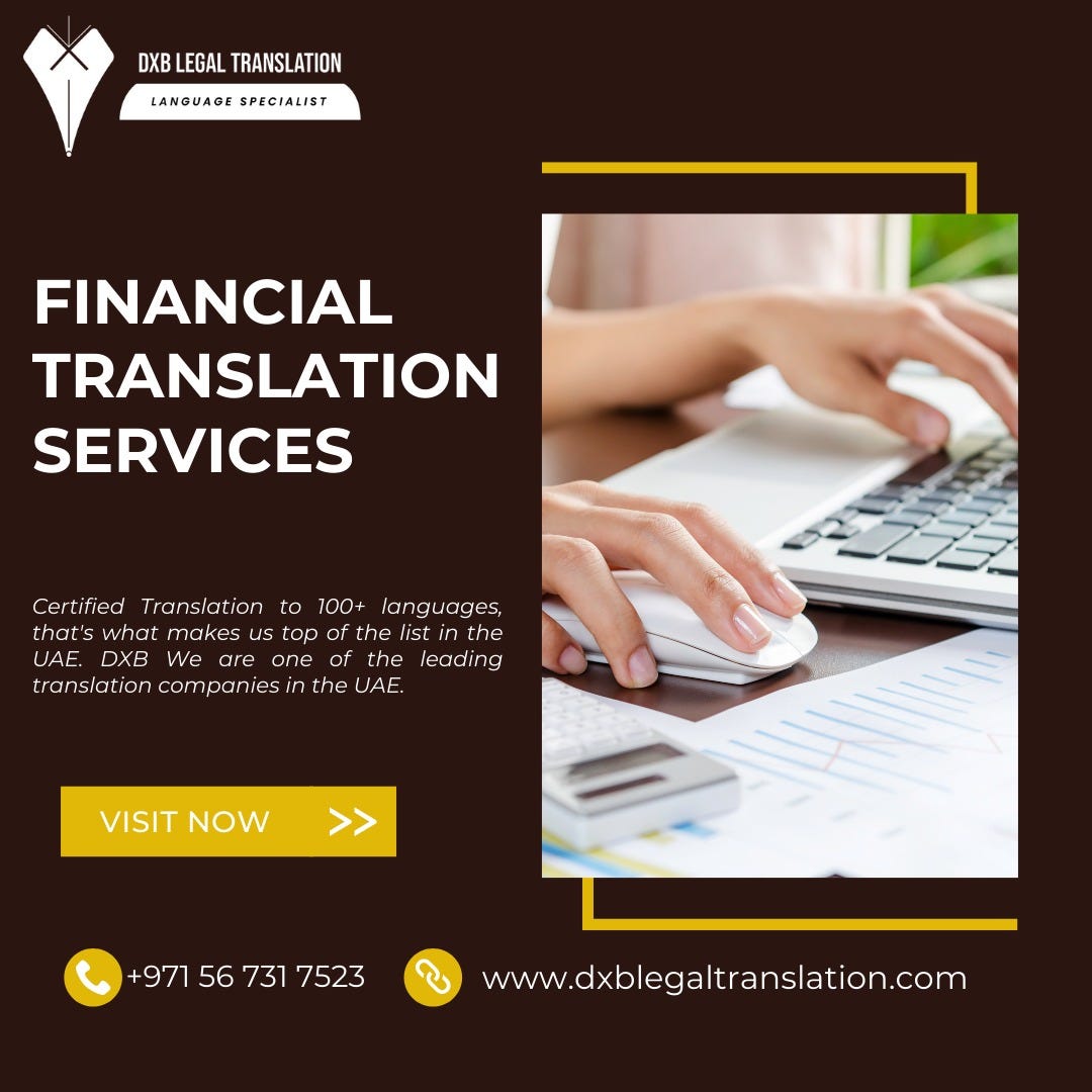 Financial Translation Services - DXB Legal Translation - Medium
