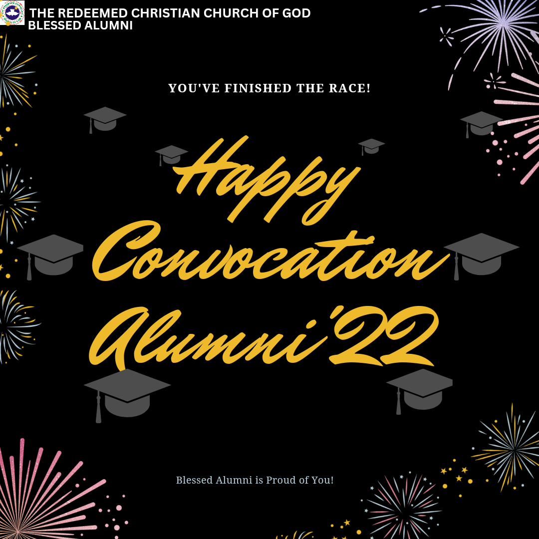 ALUMNI PRESIDENT’S CONGRATULATORY ADDRESS | by Daniel O. Adeoke | Feb ...