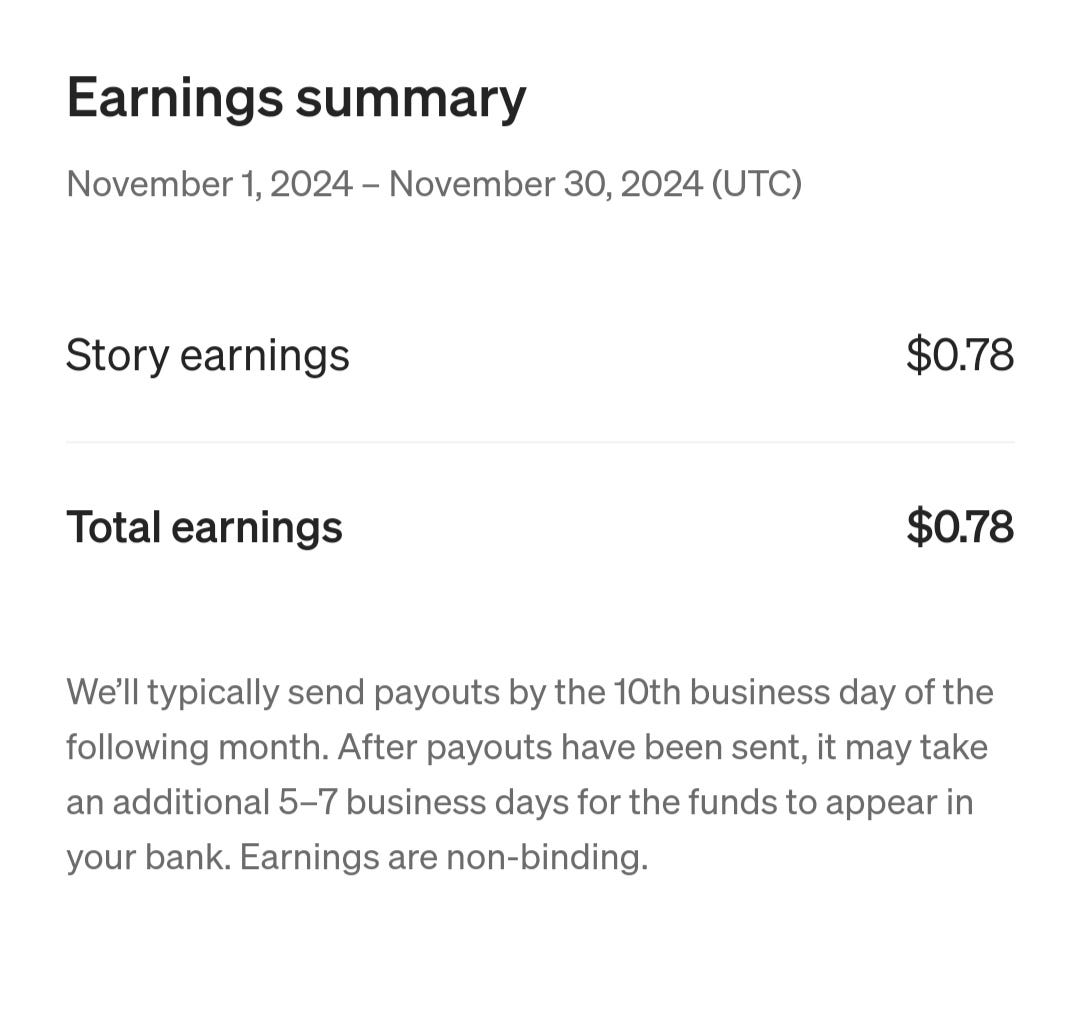 My Journey of Medium Earning $0.78 - Newcastle Diary - Medium