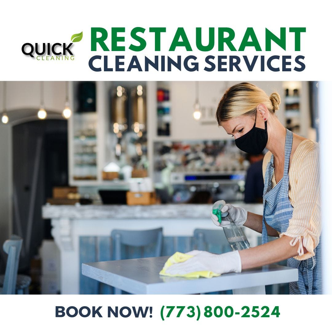 Daily Restaurant Cleaning. Cleaning and sanitizing your restaurant ...