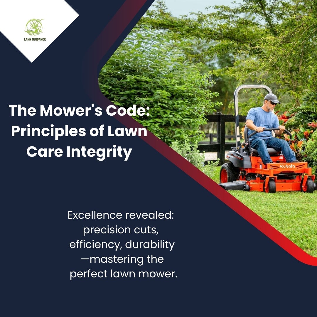 Principles of Lawn Care Integrity - James M. Chew - Medium