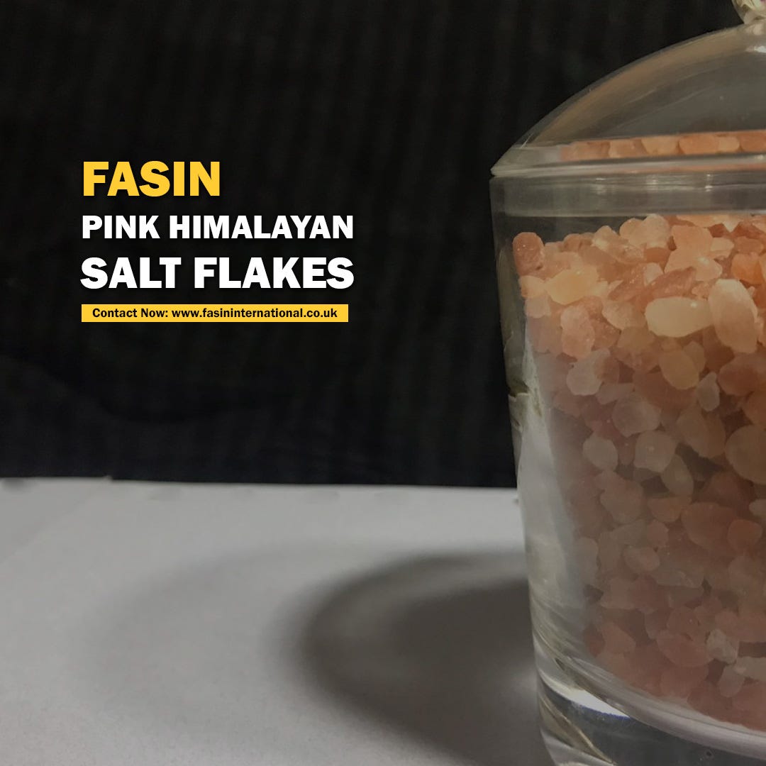Pink Himalayan Salt Flakes | FASIN Edible Himalayan Pink Rock Salt (100 ...