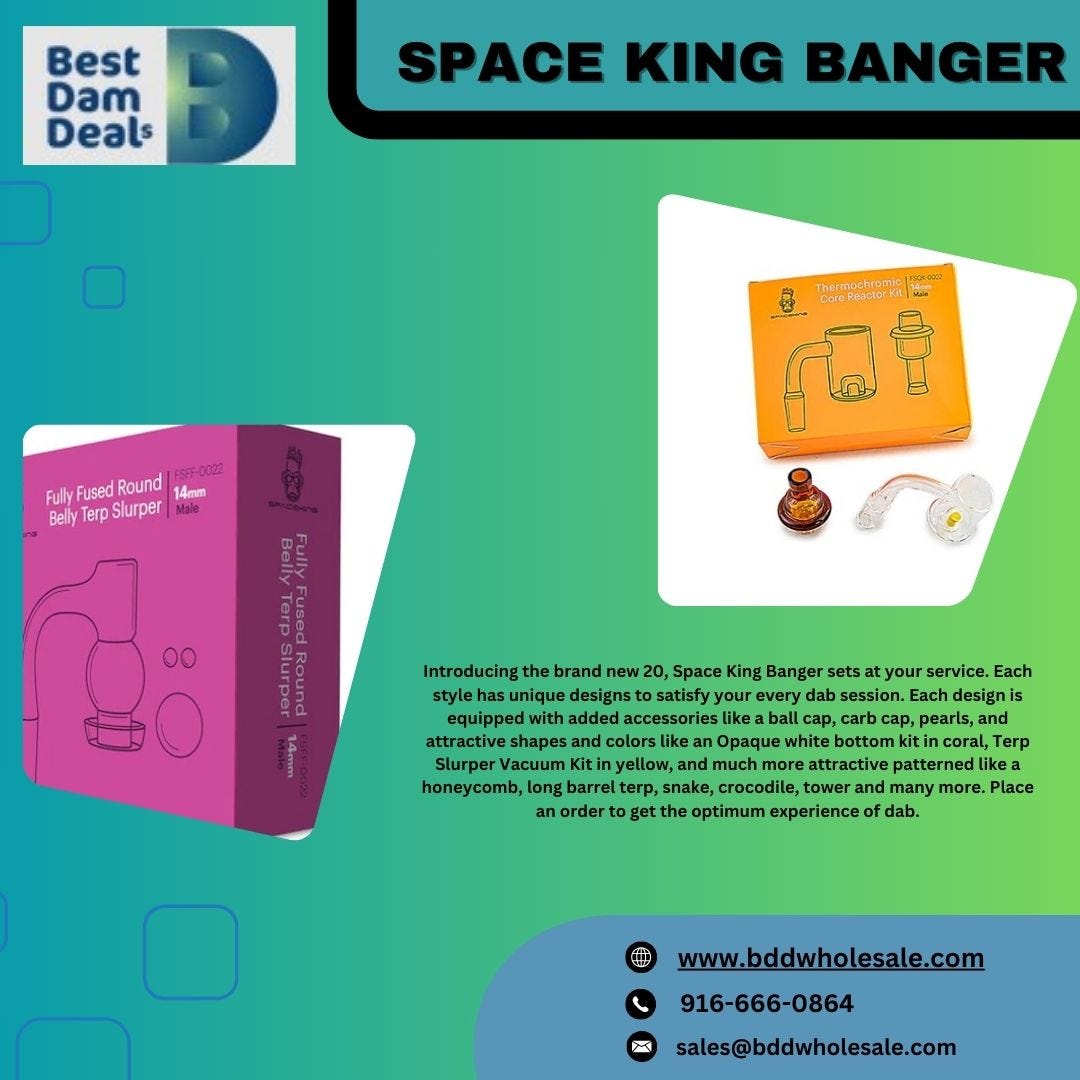 Space King Banger Set | BDD Wholesale - BDD Wholesale - Medium