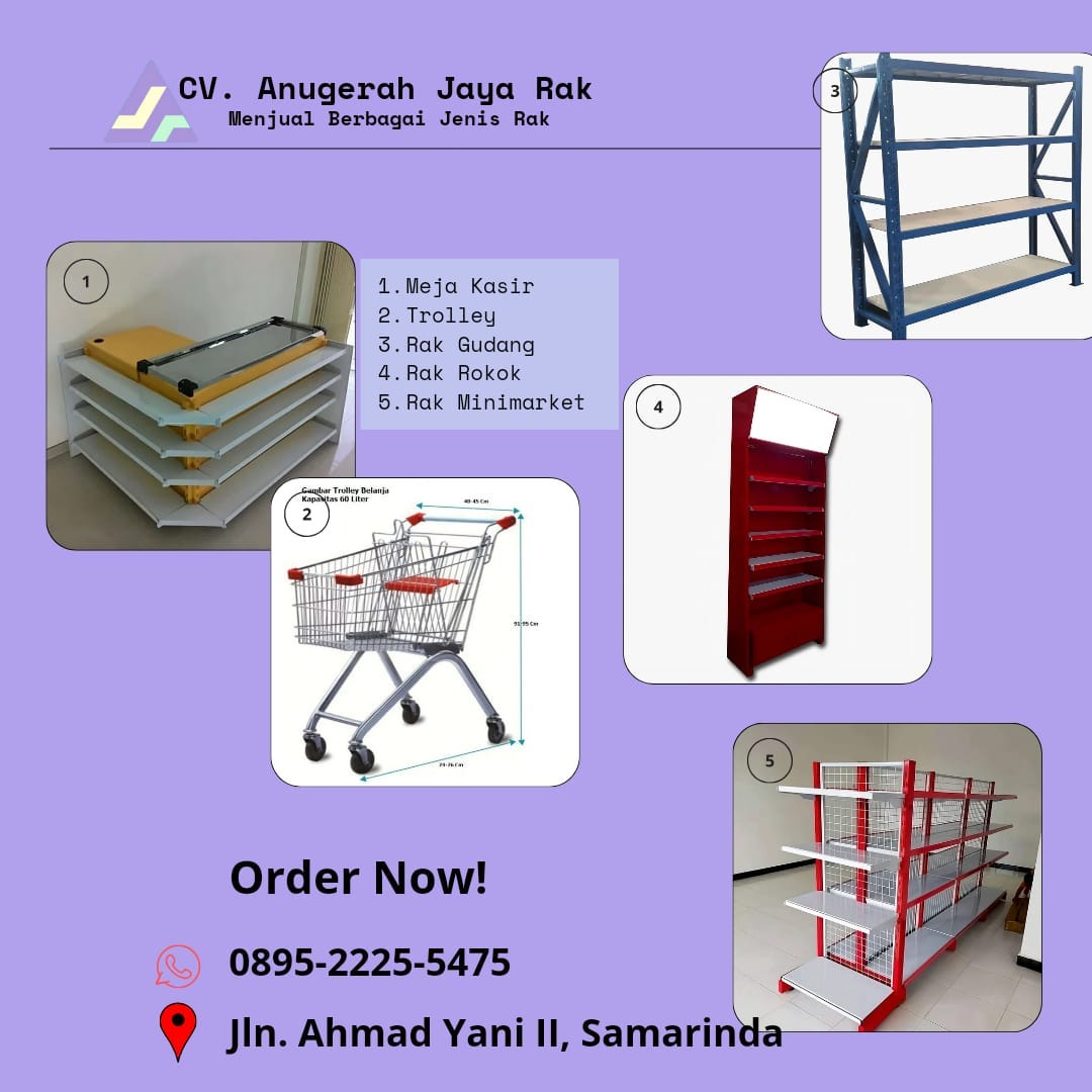 0895–2225–5475, Rak Indomaret Terbaik Batulicin | by Sumberanugerahrak ...