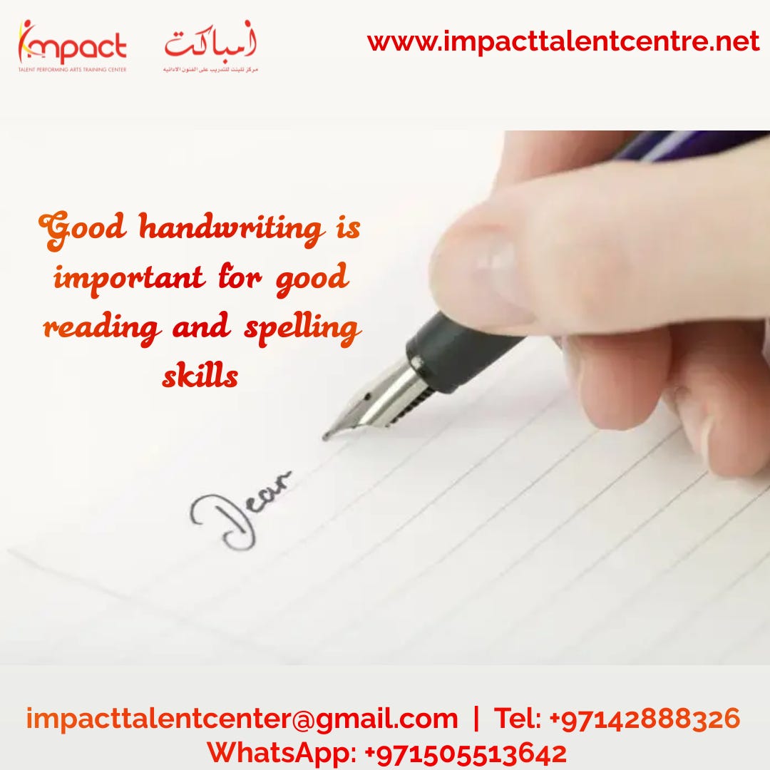 Handwriting Classes in Dubai - Impacttalentcenter - Medium