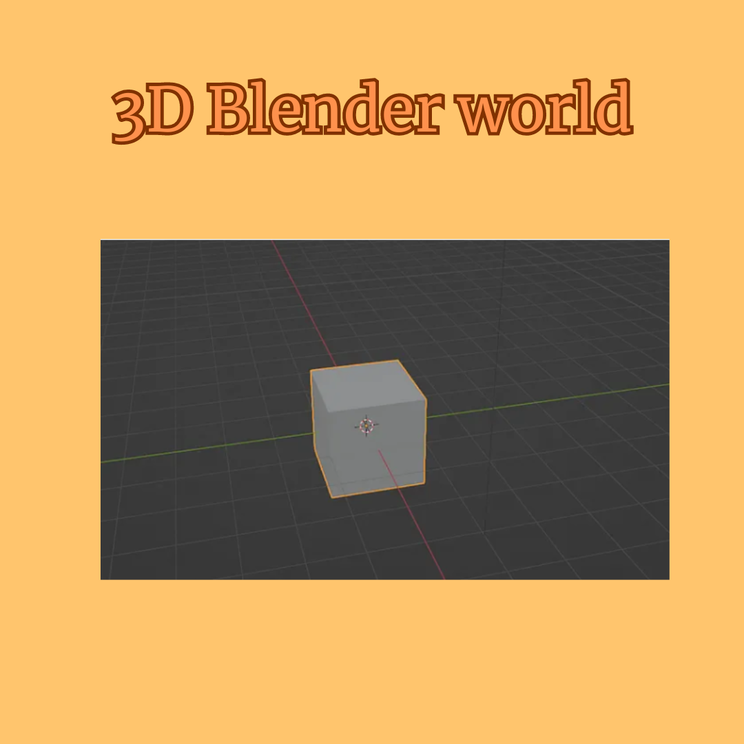 3D Blender world