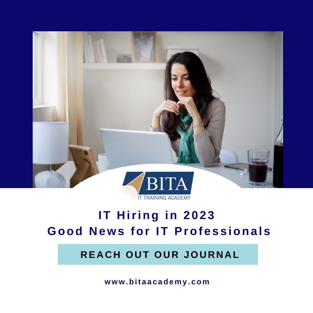 IT Hiring in 2023: Good News for IT Professionals | by BITA IT Academy | Medium