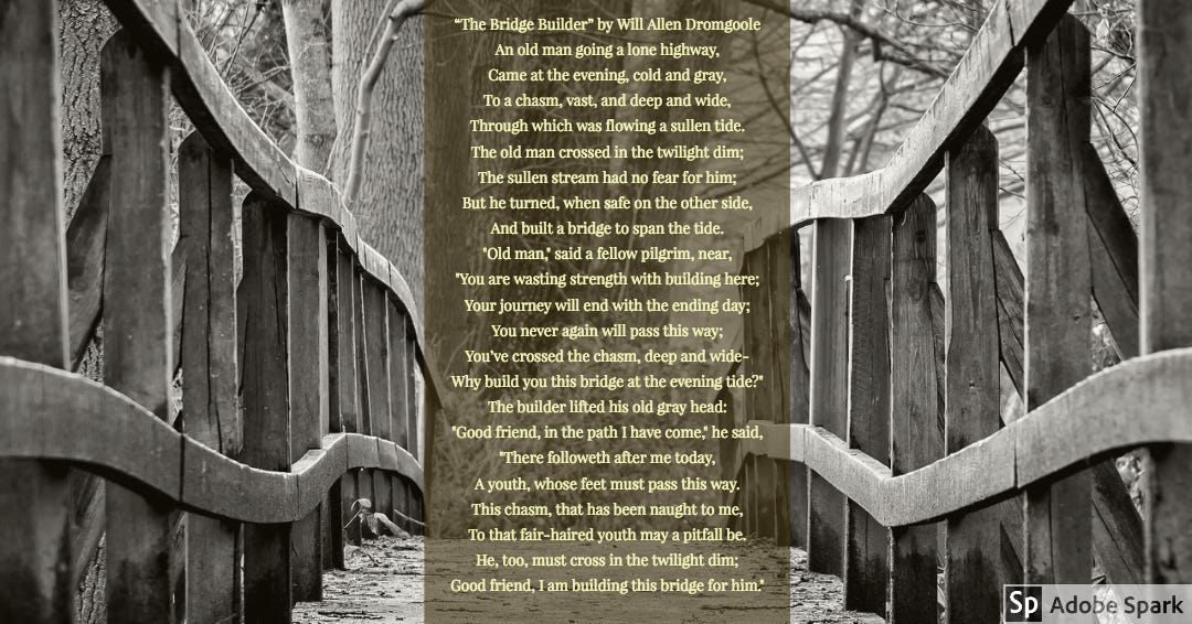 Let’s build a bridge together!. What does it mean to build a bridge ...