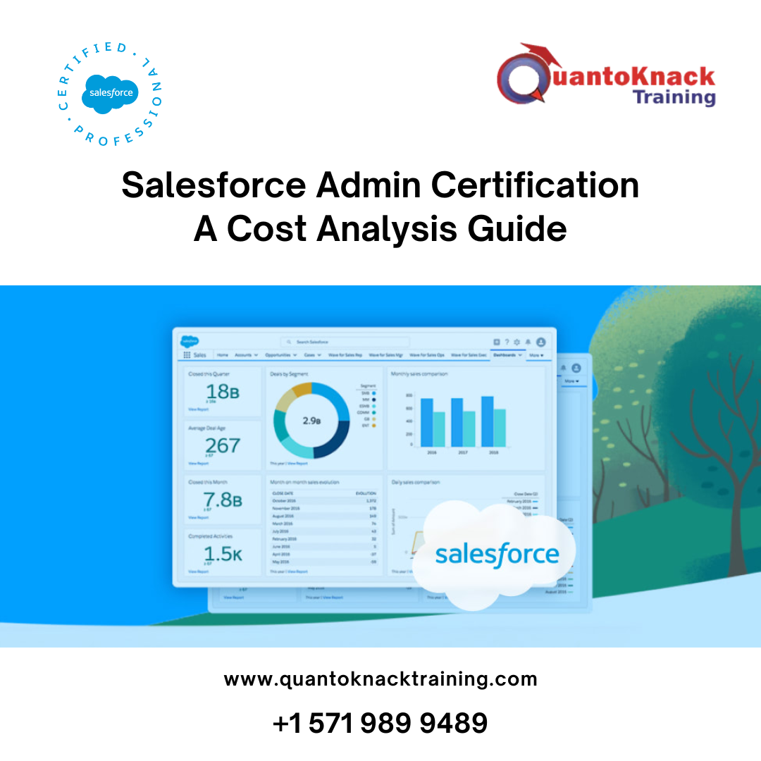 Salesforce Admin Certification Cost Analysis Guide - Salesforce Training & Placement - Medium