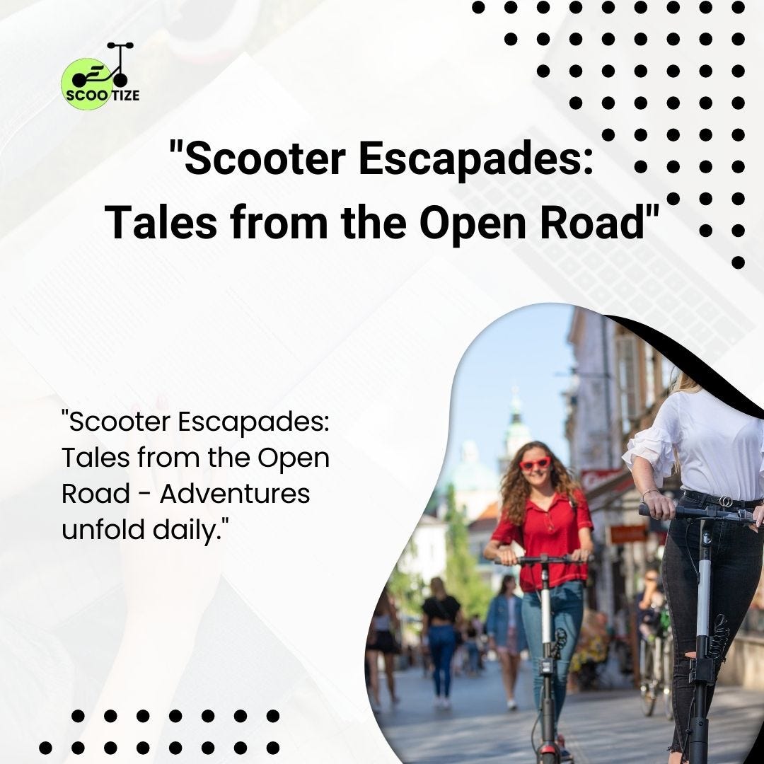 Tales from the Open Road of Scooter - Steven V. - Medium