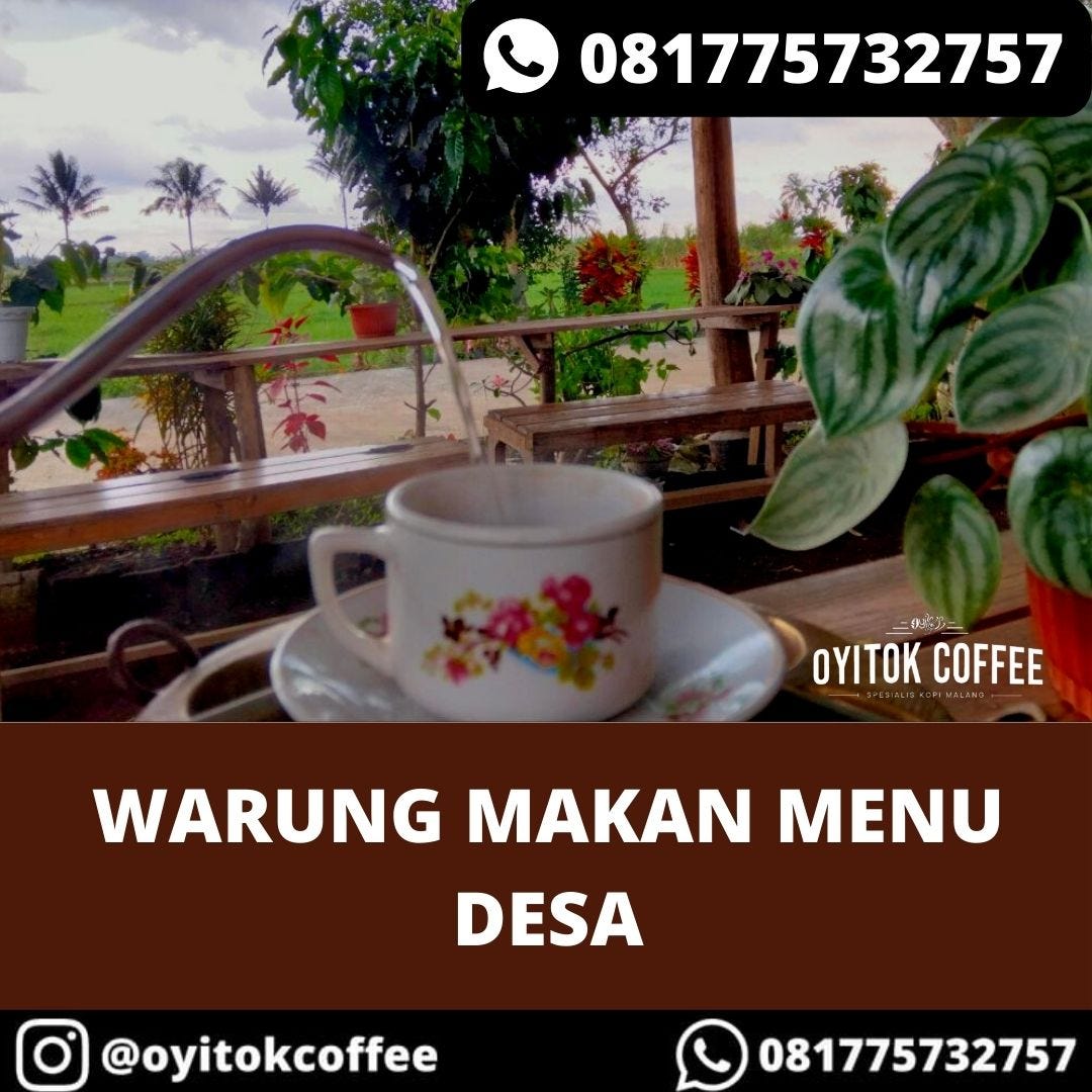WARUNG MAKAN MENU DESA | by Produsenkopi06 | Medium