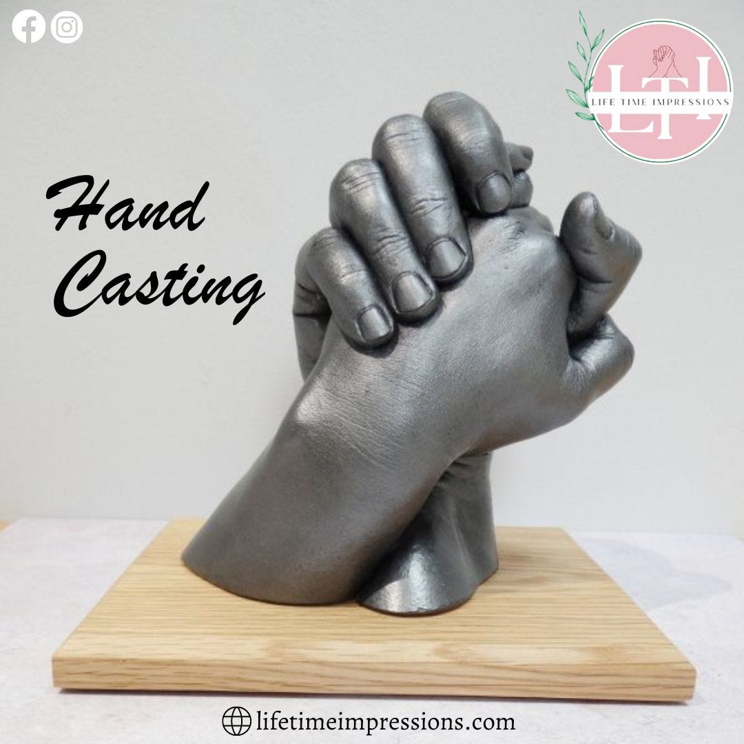 BEST HAND CASTING IN VIJAYAWADA - lifetime impressions - Medium
