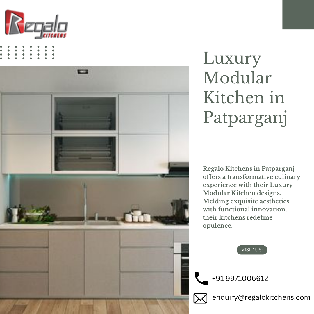 Luxury Modular Kitchen in Patparganj - Regalokitchens2915 - Medium
