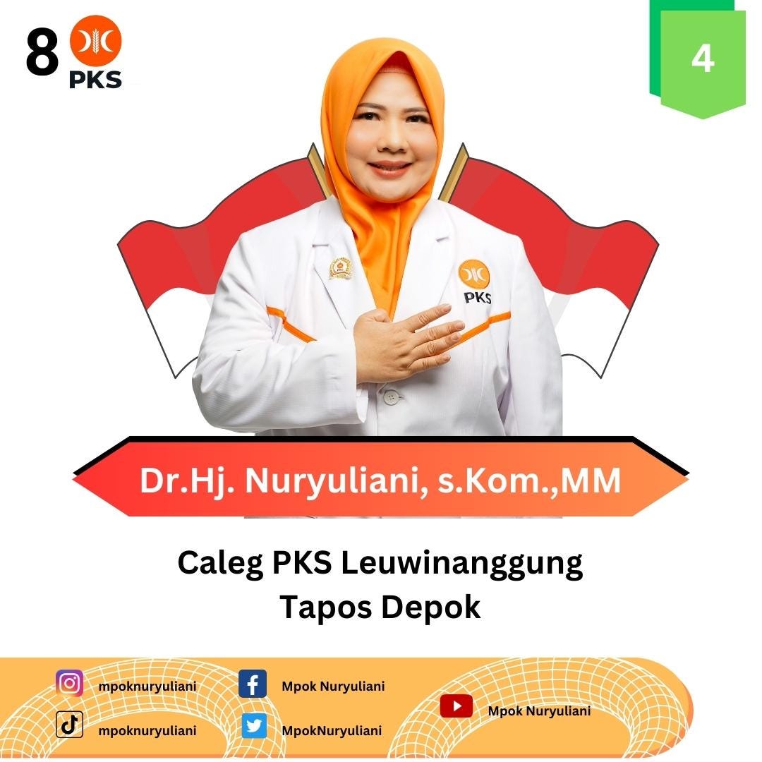 MELAYANI, Dr Hj Nurytuliani Caleg PKS Leuwinanggung Tapos Depok - Calegpkssukatanitaposdepok ...