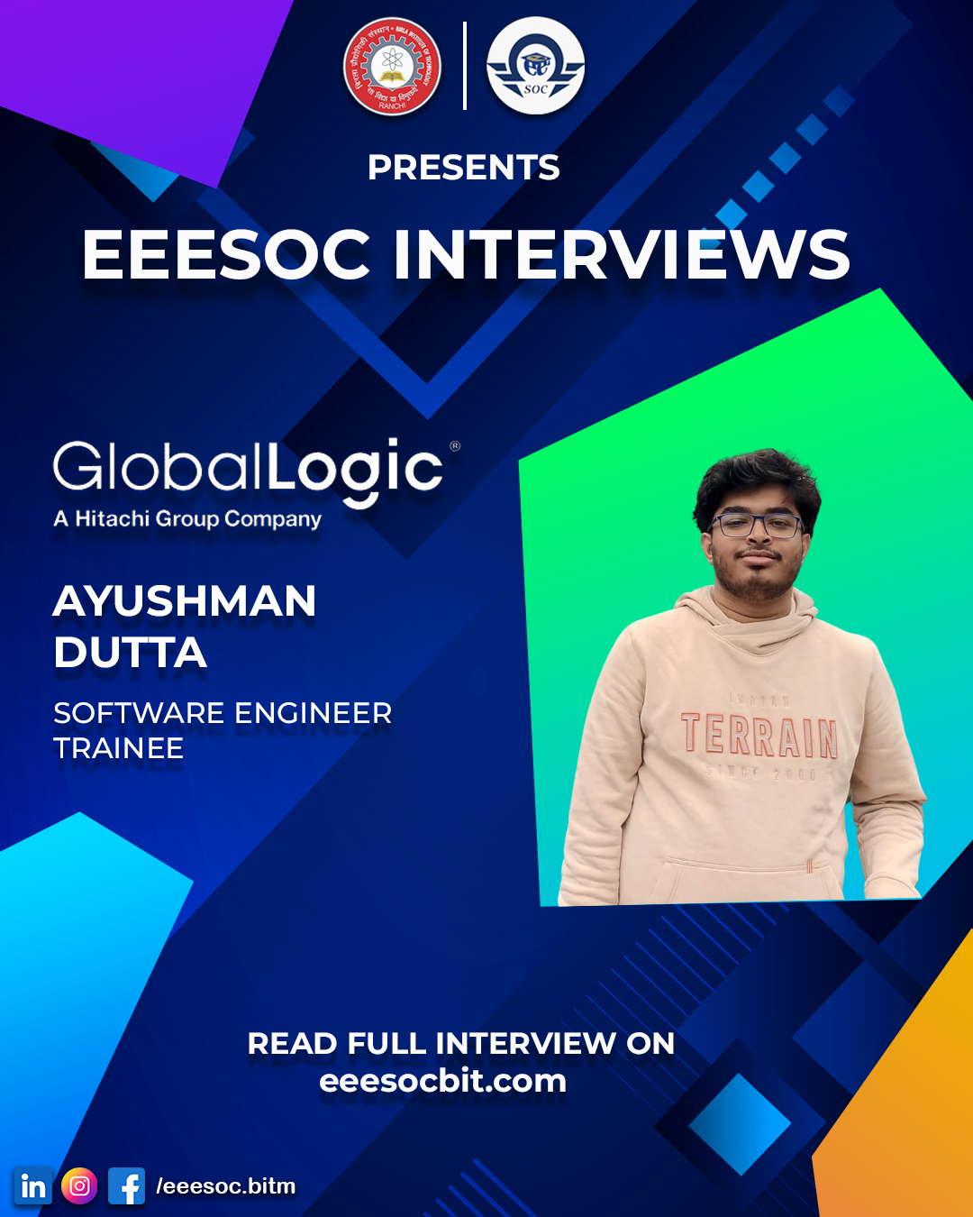GLOBAL LOGIC-Software Engineer Trainee | by EEESoc, BIT Mesra | Medium