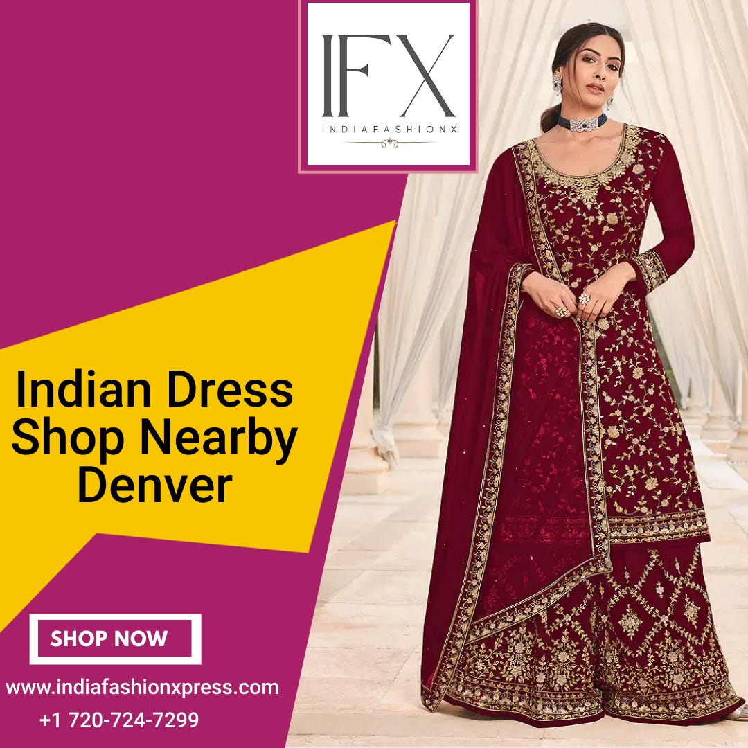 Indian dress shop nearby Denver - India Fashion X - USA - Medium