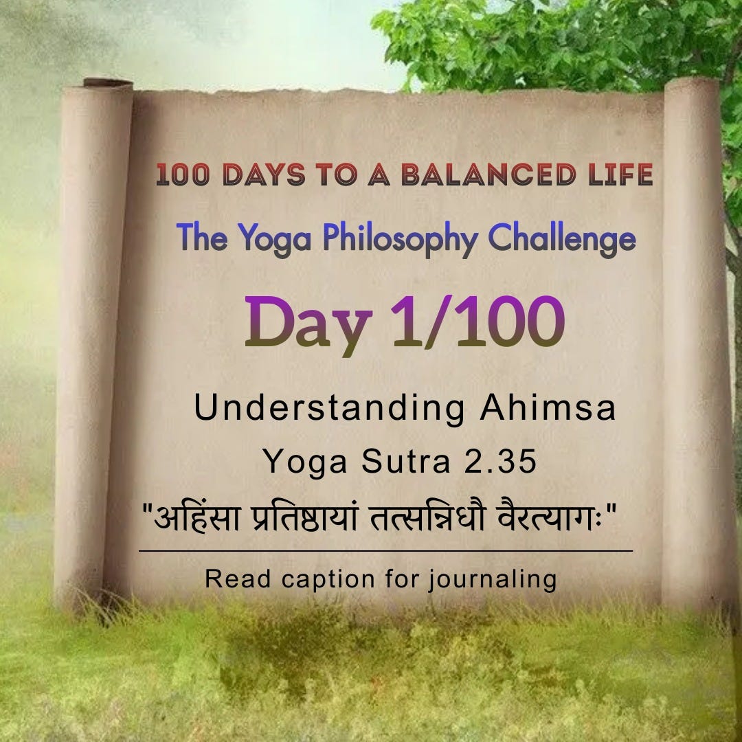 🌟Day 1: Understanding Ahimsa (Non-Violence)🌟 | by Shakti | Medium