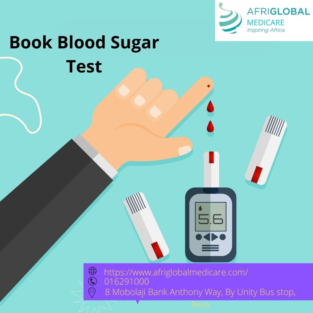 Blood Sugar Test - Afriglobal - Medium