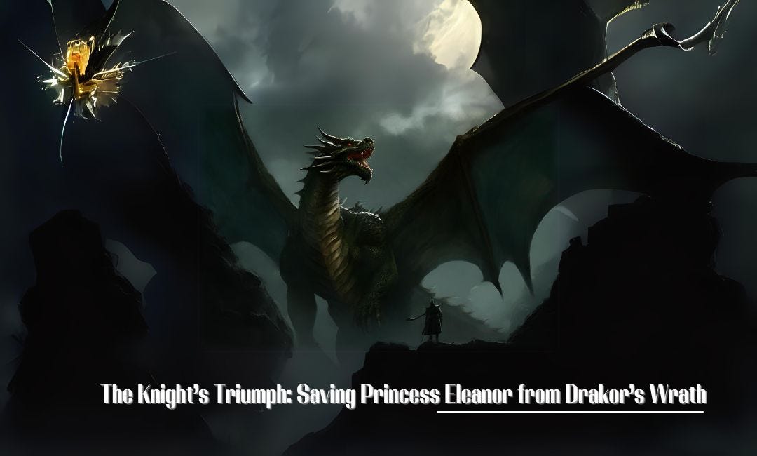 The Knight’s Triumph: Saving Princess Eleanor from Drakor’s Wrath | by ...