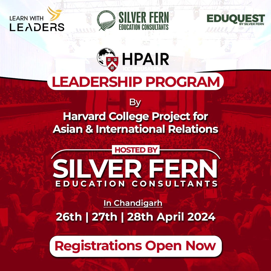 HPAIR Leadership Program Hosting by Silver Fern Education Consultants ...