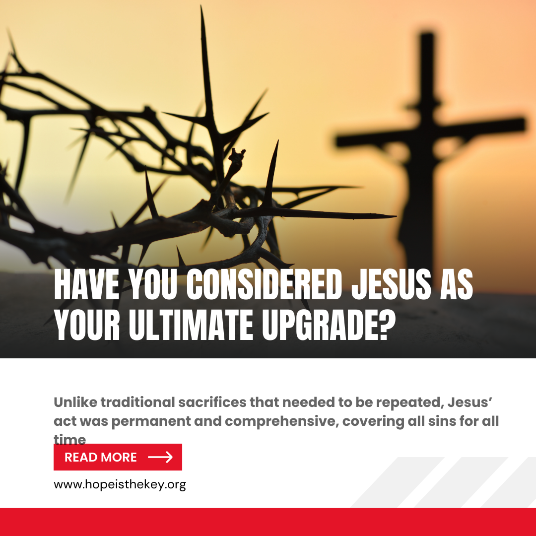 Haver you ever thought of Jesus as the ultimate upgrade? | by Chester ...