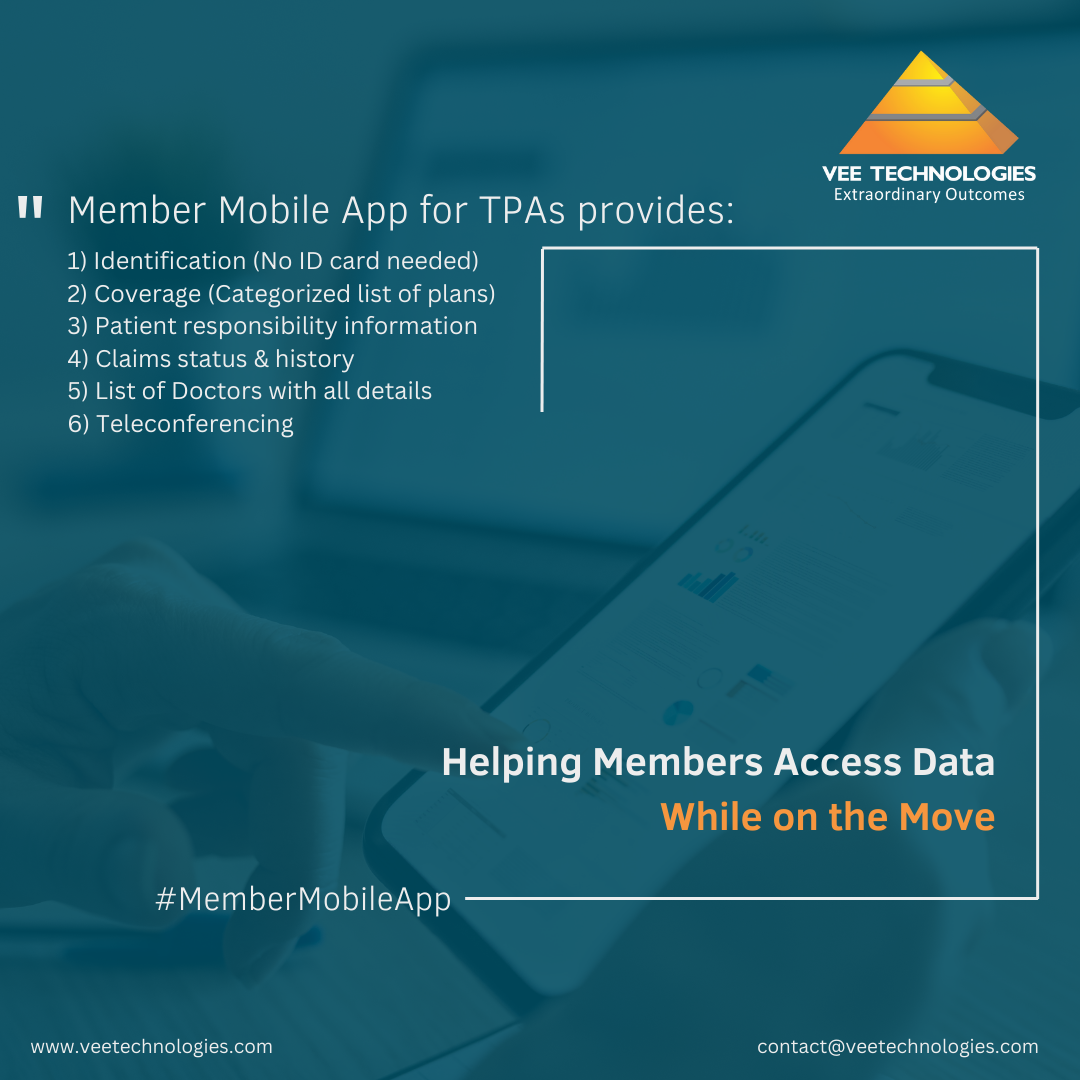 Member Mobile App - Vee Technologies - Medium
