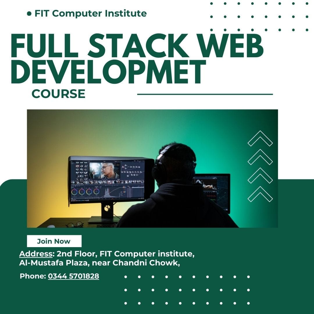 Full Stack Web Development Course In Rawalpindi Islamabad | by FIT ...