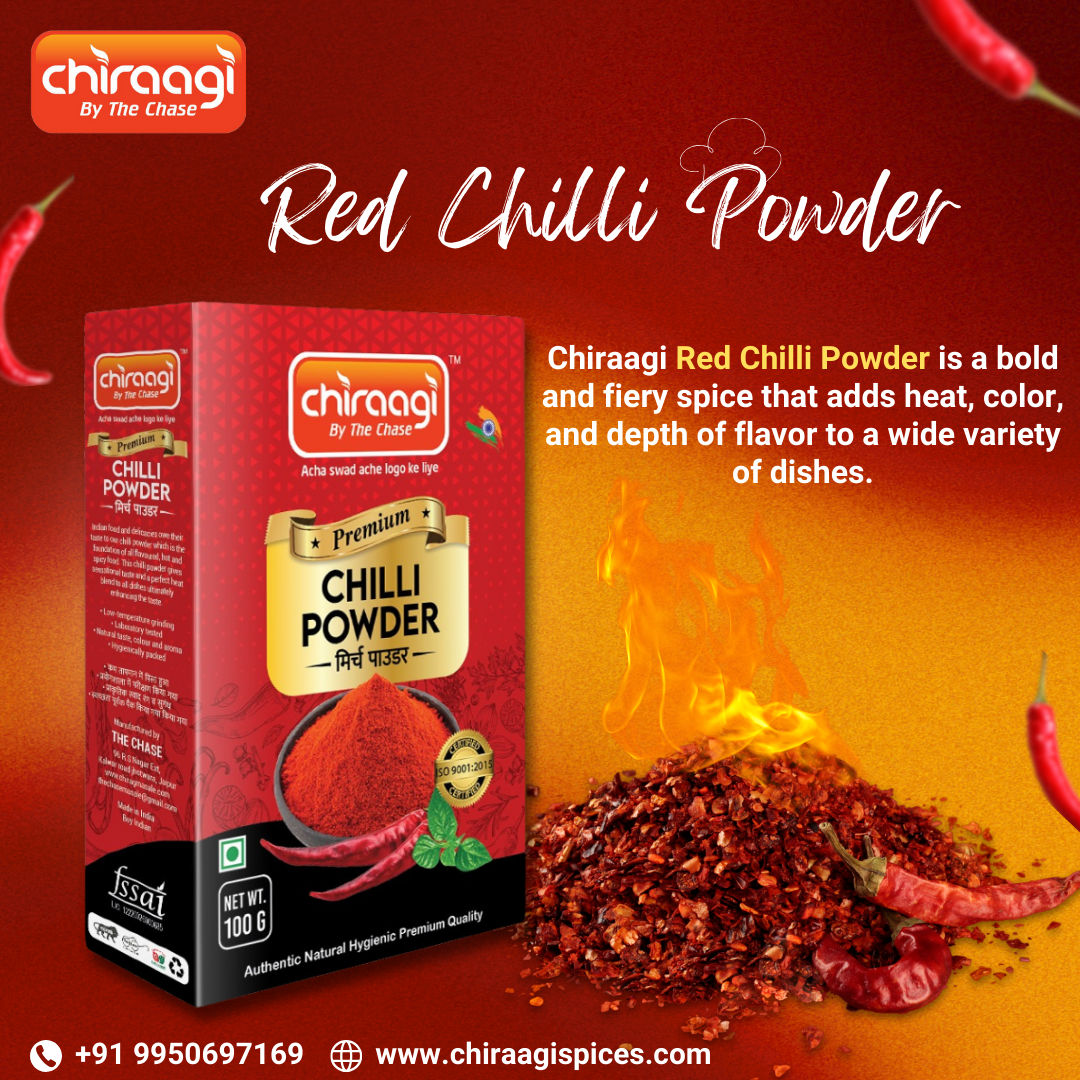 Red Chilli Powder. Chiraagi Red Chilli Powder is a bold… | by Chiraagi ...