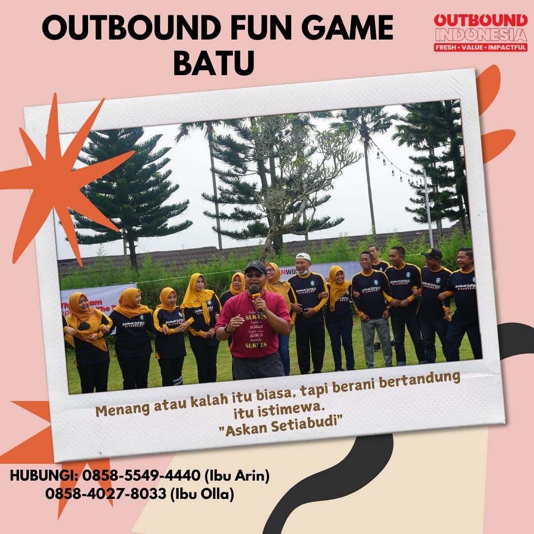 OUTBOUND FUN GAME BATU | TIPS INDONESIA | 0858–5549–4440 | by ...