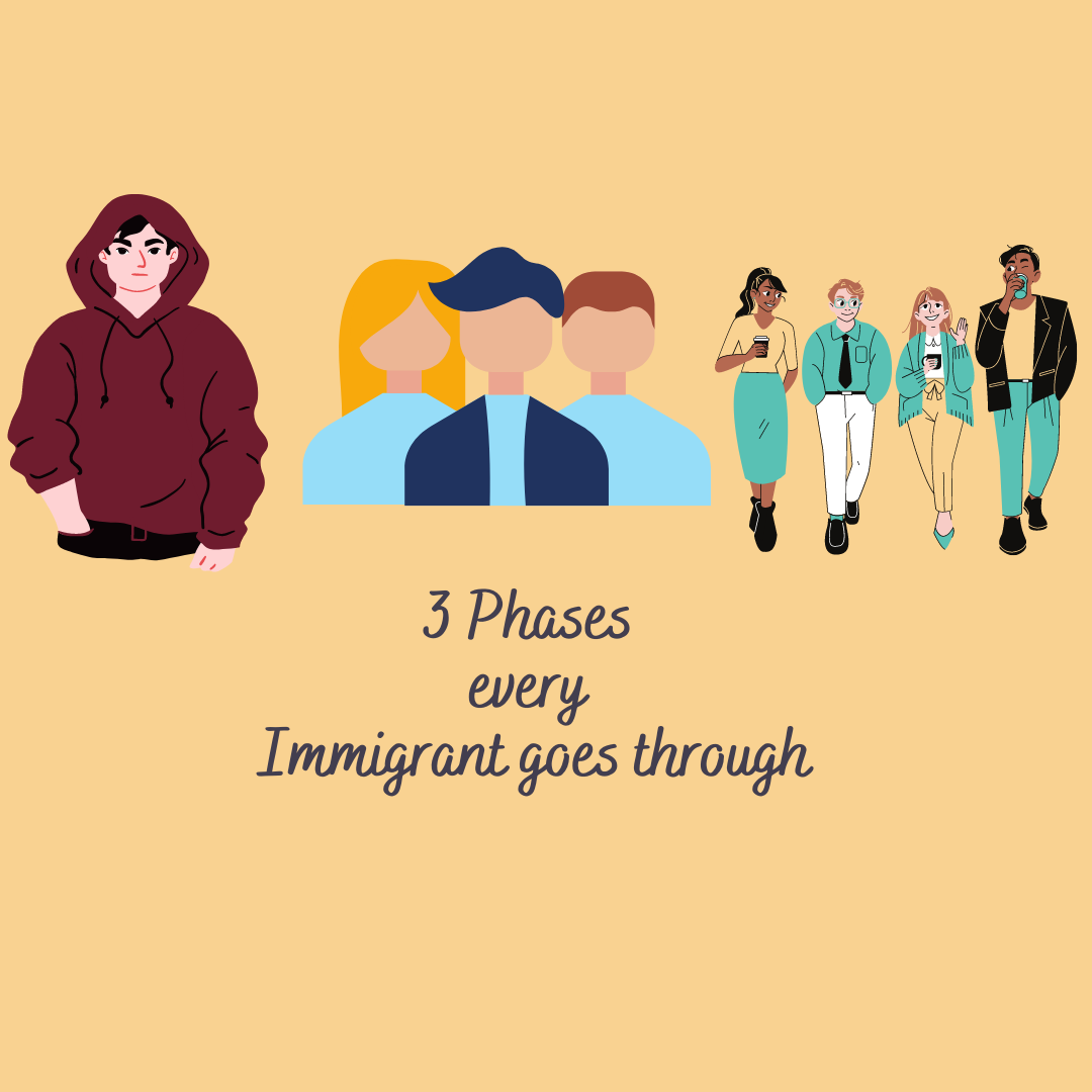 3 Phases New Immigrants goes through | Darshan | Medium