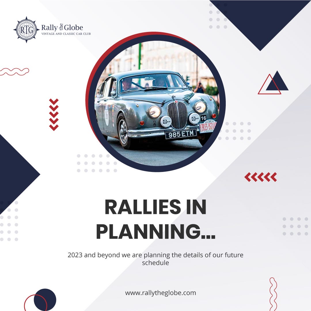 Original Classic Rally Organization - Rally The Globe - Medium